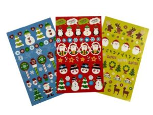 Large Christmas Sticker Sheet - Party Bags and Party Bag Fillers | Buy ...