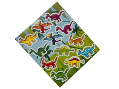 Dinosaur Sticker Sheet - All About Party Bags