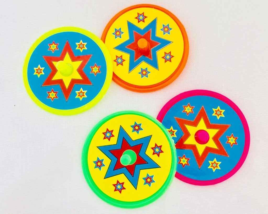Mini Star Spinning Top - All About Party Bags