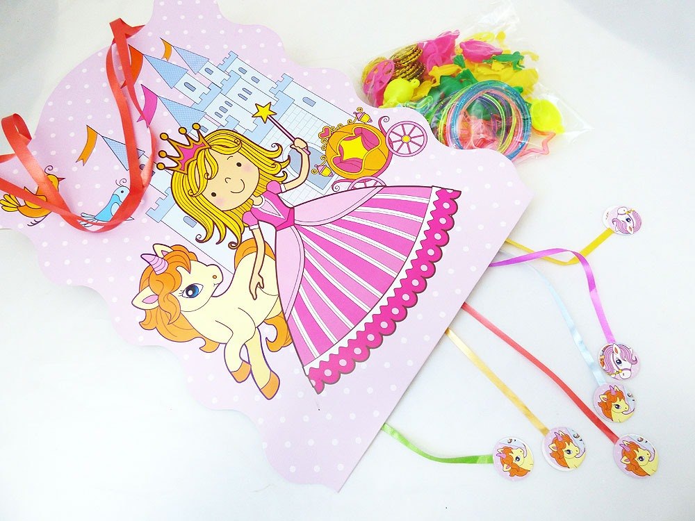 Unicorn Princess Pinata & Fillers - All About Party Bags