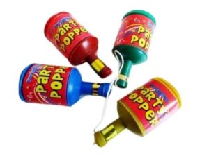 Party Poppers & Noise Makers in a range of designs | All About Party Bags