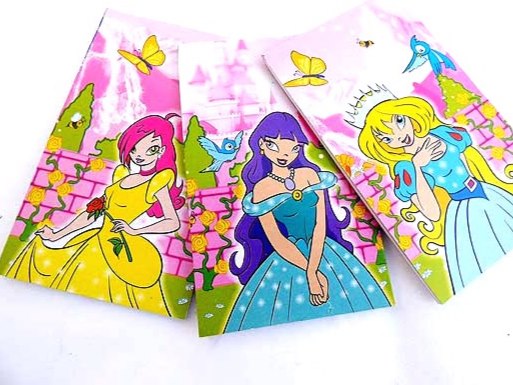 Princess Note Pad - All About Party Bags