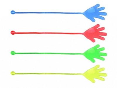 Stretchy Sticky Hand - available online from All About Party Bags