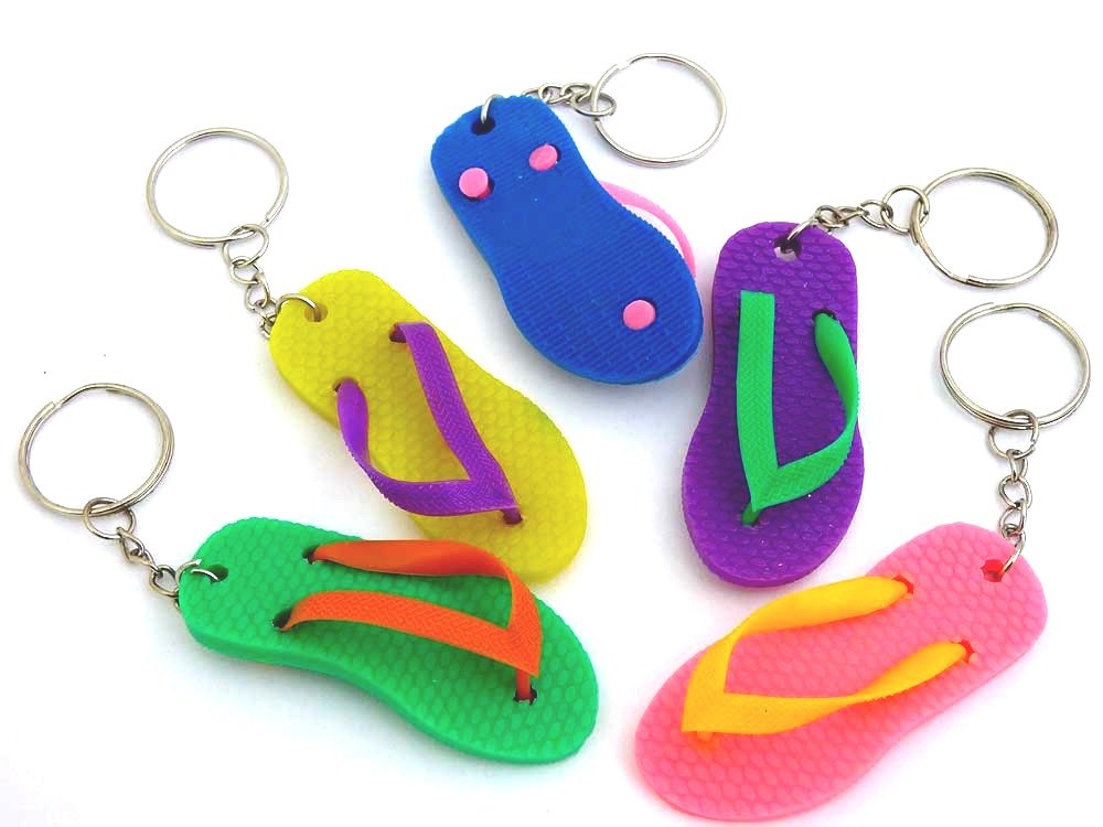 Flip Flop Key Ring - All About Party Bags